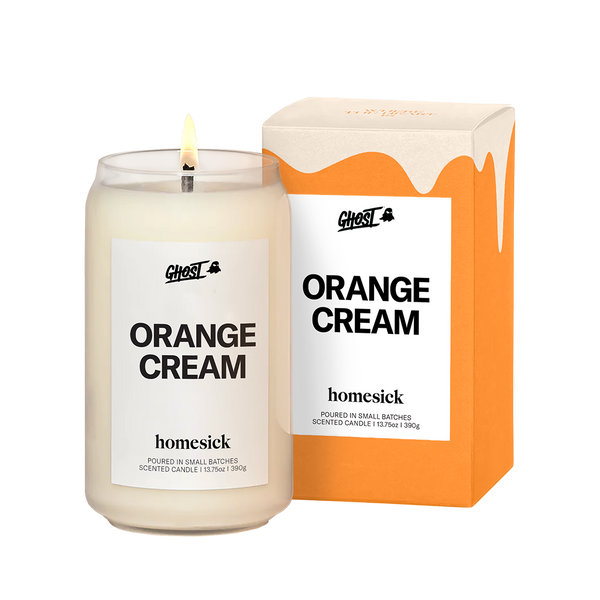 GHOST® CANDLE x HOMESICK | ORANGE CREAM – GHOST EU